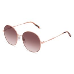 Marc Jacobs 620/S | Damen-Sonnenbrille | Fassung: Vollrand, Rund, Metall, Gold Gl&auml;nzend | Glasfarbe: Braun Verlaufend