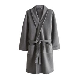 next Short Bathrobe male Grey size S