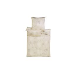 Estella Jersey-Bettw&auml;sche Gregori 6174 &brvbar; beige &brvbar; Ma&szlig;e (cm): B: 155 &raquo; H&ouml;ffner