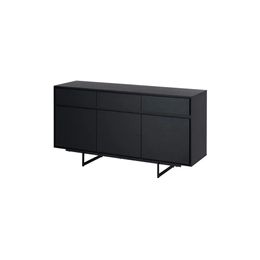 Furnhouse Sideboard &brvbar; schwarz &brvbar; Ma&szlig;e (cm): B: 155 H: 82 &raquo; H&ouml;ffner