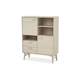 Furnhouse Highboard &brvbar; holzfarben &brvbar; Ma&szlig;e (cm): B: 100 H: 130 &raquo; H&ouml;ffner