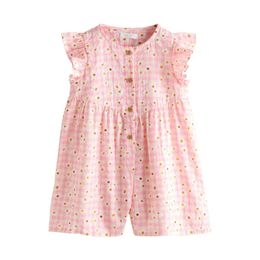 next Dungarees girl Pink size 6-9 mths