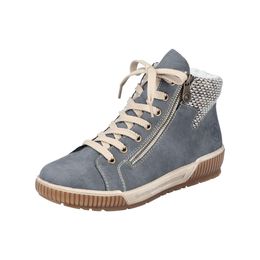 Rieker Lace-Up Ankle Boots female Blue size 40