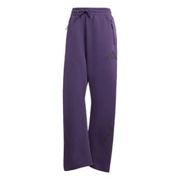 adidas Sportswear Workout Pants 'Z.N.E.' female Purple size S