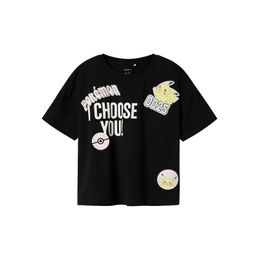 name it Shirt 'NKFMorana Pokemon' girl Black size 134/140