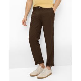 Brax Herren Chino Style FABIO CHOCOLATE, dunkelbraun, Gr. 35/32