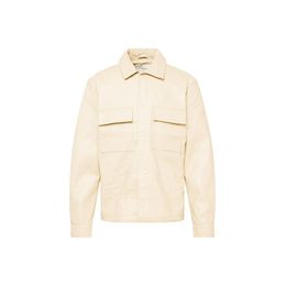 River Island Between-Season Jacket male Beige size XXL