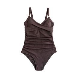 next Swimsuit female Brown size 16