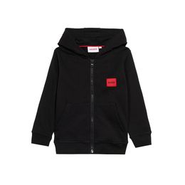 Hugo Zip-Up Hoodie boy Black size 10