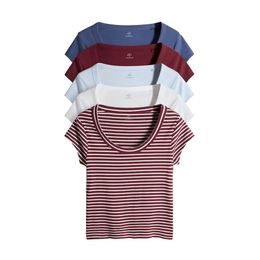The Set Shirt female Blue, Red, White size S