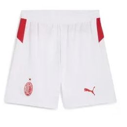 Sporthose Puma "AC Milan 25/26 Shorts Herren", Herren, Gr. L, Normalgr&ouml;&szlig;en, wei&szlig;, Obermaterial: 100% Polyester, regular fit, Hosen Sporthose