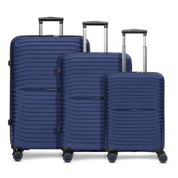 Stratic Suitcase Set 'Shine' male Blue size One Size
