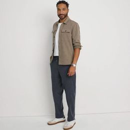 LANDS' END Pendler-Hose aus Jersey-Twill, Herren,  Blau, by Lands' End