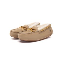 Everau Moccasins female Beige size 37