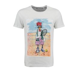 Key Largo Shirt 'Tennis Chicken' male White size M