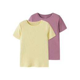 Two Soon Shirt girl Yellow, Pink size 134/140