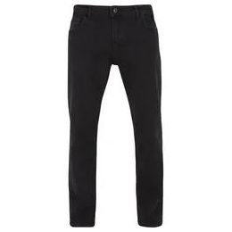Bequeme Jeans 2Y Premium "2Y Premium Herren 2Y Basic Straight Fit Denim", Damen, Gr. 29/32, L&auml;nge 32, schwarz, 97% Baumwolle, 3% Elasthan, unifarben, normal, Jeans