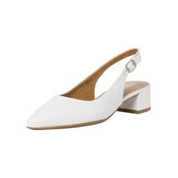 Tamaris Slingback Pumps female White size 40