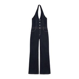 Bershka Jumpsuit female Blue size S