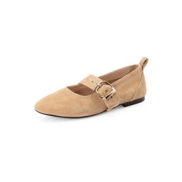 Tamaris Ballet Flats with Strap female Beige size 39