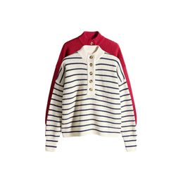 The Set Sweater female Red, White size S