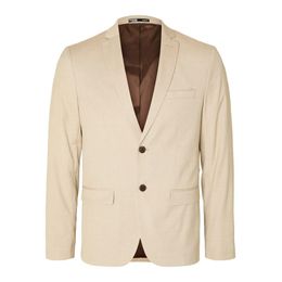 Selected Suit Jacket 'SLHCEDRIC' male Beige size 48