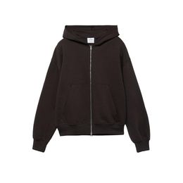 Pull&Bear Pull&bear Zip-Up Hoodie female Brown size S