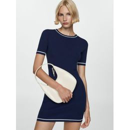 Mango Kleid 'Pipe' Damen Gr&ouml;&szlig;e M navy / wei&szlig;