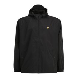 Lyle & Scott Big&tall Between-Season Jacket male Black size 4XL