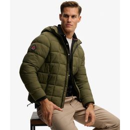 Superdry Herren Fuji Lite Steppjacke mit Kapuze Green - Gr&ouml;&szlig;e: S 10202020006508TQ001