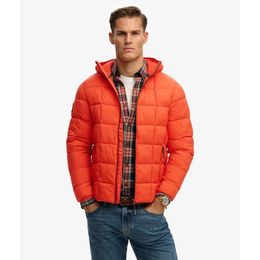 Superdry Herren Fuji Lite Steppjacke mit Kapuze Orange - Gr&ouml;&szlig;e: Xxl 1020202000650K1Q005