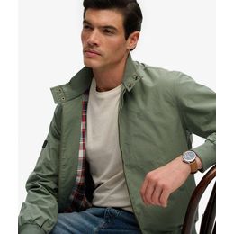 Superdry Herren Klassische Harrington Jacke Green - Gr&ouml;&szlig;e: XL 10202005010021XE004