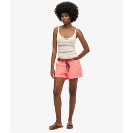 Superdry Damen Klassische Chino-shorts Cream - Gr&ouml;&szlig;e: 36 21234295001402TU030