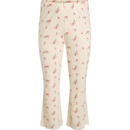 ZIZZI Pajama Pants 'MPointy' female White size XL