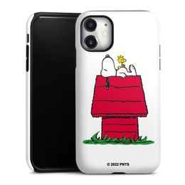 DeinDesign iPhone 11 Handy Panzer Handyh&uuml;lle robuste Outdoor H&uuml;lle Schutzh&uuml;lle matt Snoopy Peanuts Official Licensed Product Tough Case