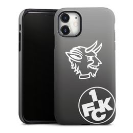 DeinDesign iPhone 11 Handy Panzer Handyh&uuml;lle robuste Outdoor H&uuml;lle Schutzh&uuml;lle matt Logo 1. Fck 1. Fc Kaiserslautern Tough Case