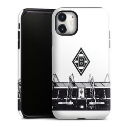 DeinDesign iPhone 11 Handy Panzer Handyh&uuml;lle robuste Outdoor H&uuml;lle Schutzh&uuml;lle matt Borussia M&ouml;nchengladbach Die Fohlen Stadium Tough Case
