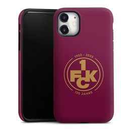DeinDesign iPhone 11 Handy Panzer Handyh&uuml;lle robuste Outdoor H&uuml;lle Schutzh&uuml;lle matt 125 Jahre 1. Fc Kaiserslautern 1. Fck Tough Case