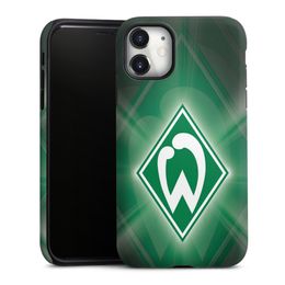 DeinDesign iPhone 11 Handy Panzer Handyh&uuml;lle robuste Outdoor H&uuml;lle Schutzh&uuml;lle matt Sv Werder Bremen Coat Of Arms Official Licensed Product Tough Case