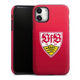 DeinDesign iPhone 11 Handy Panzer Handyh&uuml;lle robuste Outdoor H&uuml;lle Schutzh&uuml;lle matt Logo Official Licensed Product Vfb Stuttgart Tough Case