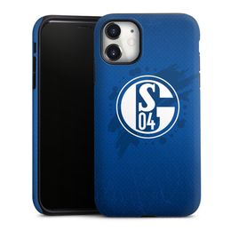 DeinDesign iPhone 11 Handy Panzer Handyh&uuml;lle robuste Outdoor H&uuml;lle Schutzh&uuml;lle matt Fc Schalke 04 Official Licensed Product Tough Case