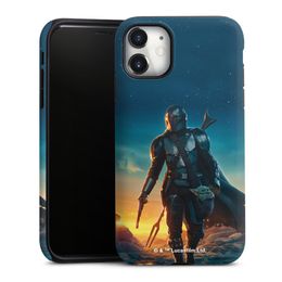 DeinDesign iPhone 11 Handy Panzer Handyh&uuml;lle robuste Outdoor H&uuml;lle Schutzh&uuml;lle matt Star Wars The Mandalorian Sunset Tough Case