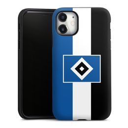 DeinDesign iPhone 11 Handy Panzer Handyh&uuml;lle robuste Outdoor H&uuml;lle Schutzh&uuml;lle matt Hsv Hamburger Sv Stripes Tough Case