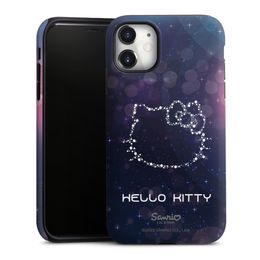 DeinDesign iPhone 11 Handy Panzer Handyh&uuml;lle robuste Outdoor H&uuml;lle Schutzh&uuml;lle matt Merchandise Hello Kitty Weltall Tough Case