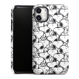 DeinDesign iPhone 11 Handy Panzer Handyh&uuml;lle robuste Outdoor H&uuml;lle Schutzh&uuml;lle matt Muster Snoopy Peanuts Tough Case