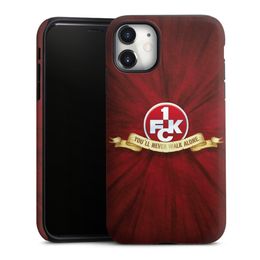 DeinDesign iPhone 11 Handy Panzer Handyh&uuml;lle robuste Outdoor H&uuml;lle Schutzh&uuml;lle matt 1. Fc Kaiserslautern Official Licensed Product Logo Tough Case