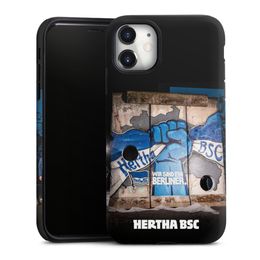 DeinDesign iPhone 11 Handy Panzer Handyh&uuml;lle robuste Outdoor H&uuml;lle Schutzh&uuml;lle matt Wall Hertha Bsc Official Licensed Product Tough Case
