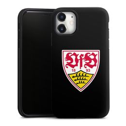 DeinDesign iPhone 11 Handy Panzer Handyh&uuml;lle robuste Outdoor H&uuml;lle Schutzh&uuml;lle matt Vfb Stuttgart Coat Of Arms Official Licensed Product Tough Case