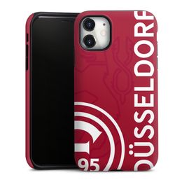 DeinDesign iPhone 11 Handy Panzer Handyh&uuml;lle robuste Outdoor H&uuml;lle Schutzh&uuml;lle matt Lettering F95 Fortuna D&uuml;sseldorf Tough Case