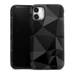 DeinDesign iPhone 11 Handy Panzer Handyh&uuml;lle robuste Outdoor H&uuml;lle Schutzh&uuml;lle matt Muster Geometric Abstract Tough Case